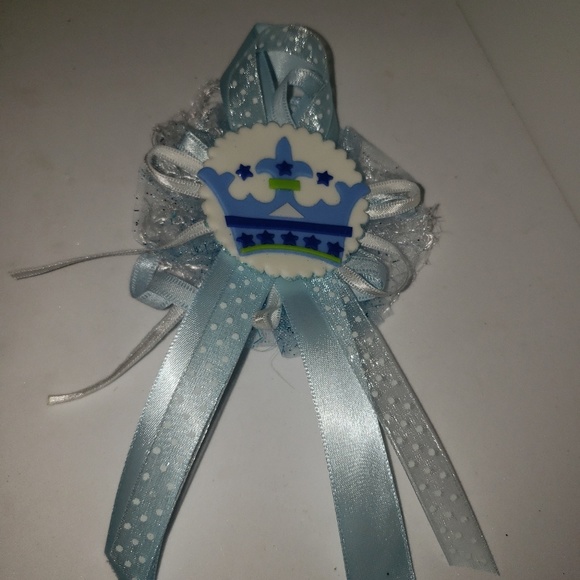 Party Supplies | Babyshower Guest Pins Capias Rubber Ducky And Roya ...